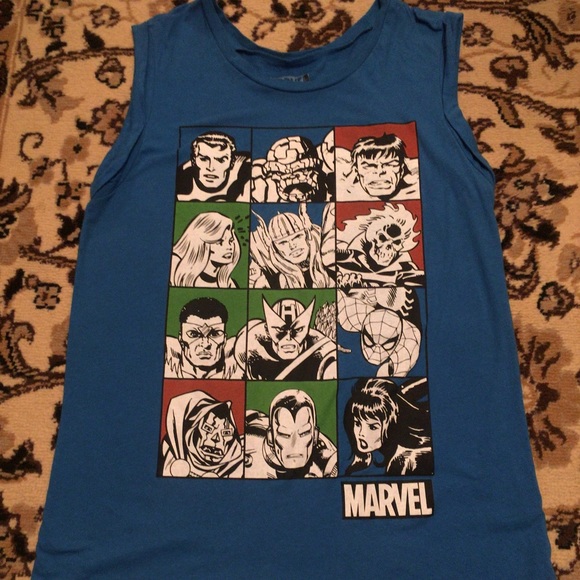 Marvel | Tops | Marvel Characters Tank | Poshmark